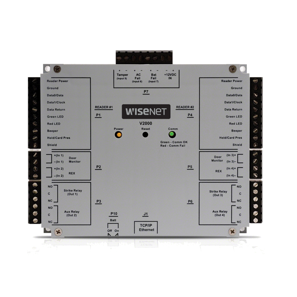 Samsung Hanwha Access Controller V2000 - Distributor Samsung Dubai UAE ...