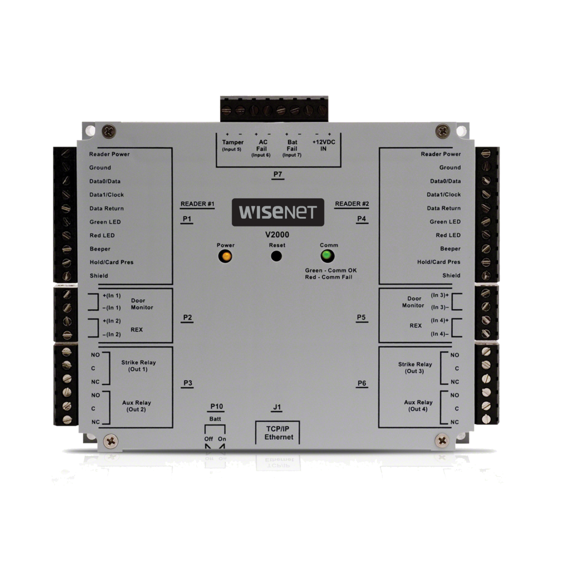 Samsung Hanwha Access Controller V2000 - Distributor Samsung Dubai UAE ...